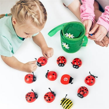 Yellow Door Ladybugs Counting Set, Pack of 22 - Walmart.com