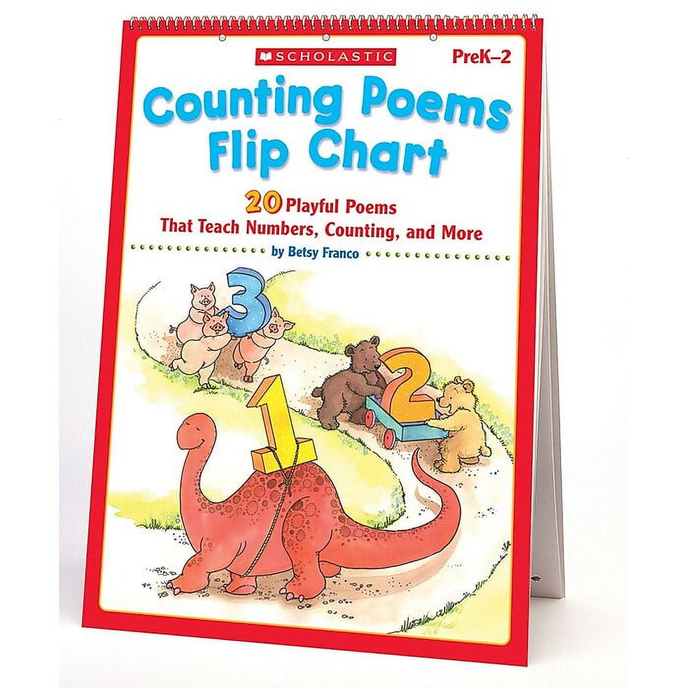 Counting Poems Flip Chart, 40 pages - Walmart.com