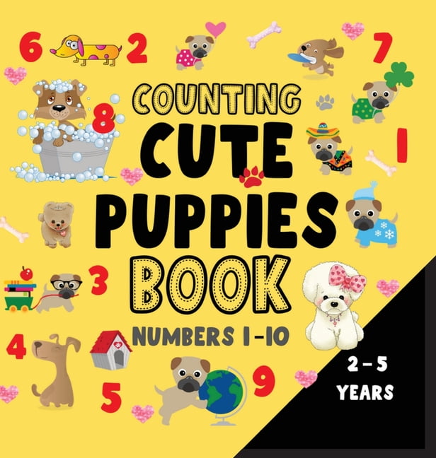 Counting Puppies Book Numbers 1-10 - Walmart.com