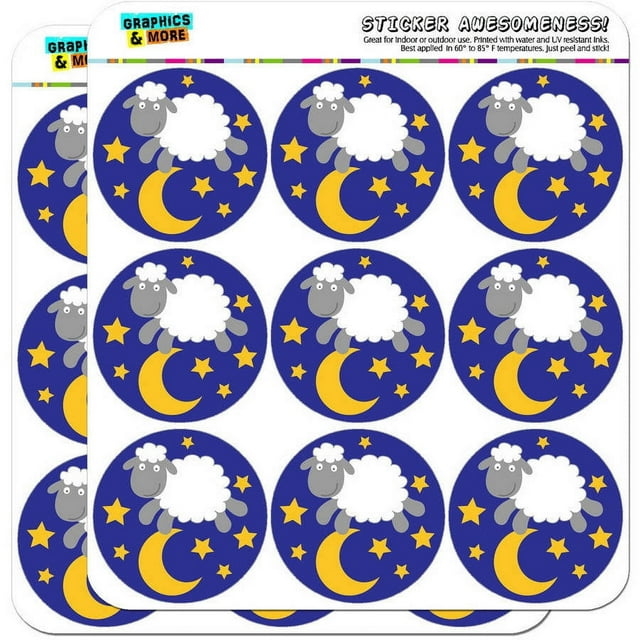 Counting Sheep Jumping Over The Moon 18 2" Planner Calendar ...