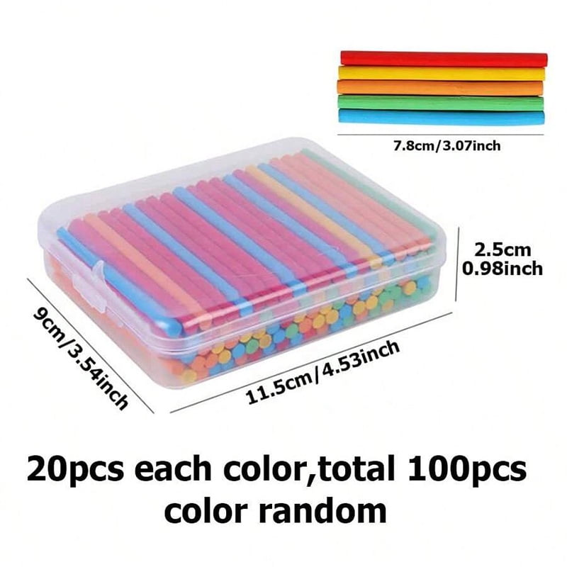 Counting Sticks Geometric Block Children Mathematical Enlightenment ...