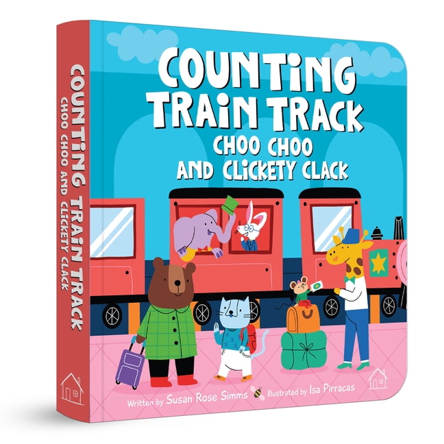Counting Train Track Choo Choo and Clickety Clack, (Board Book ...
