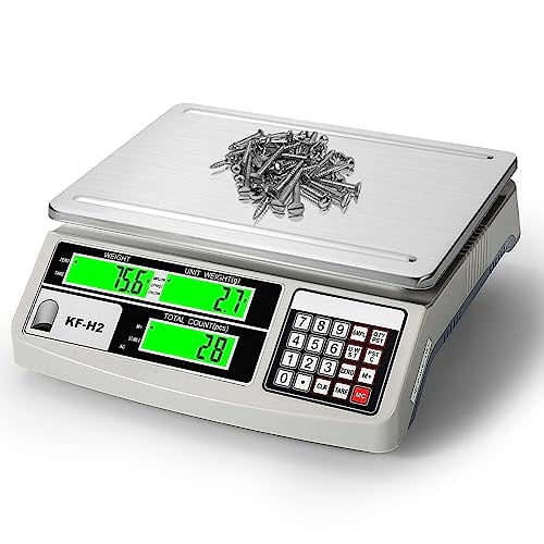 Counting Weight Scale, Industrial High Precision 10kg/22lb, .1g Digital ...