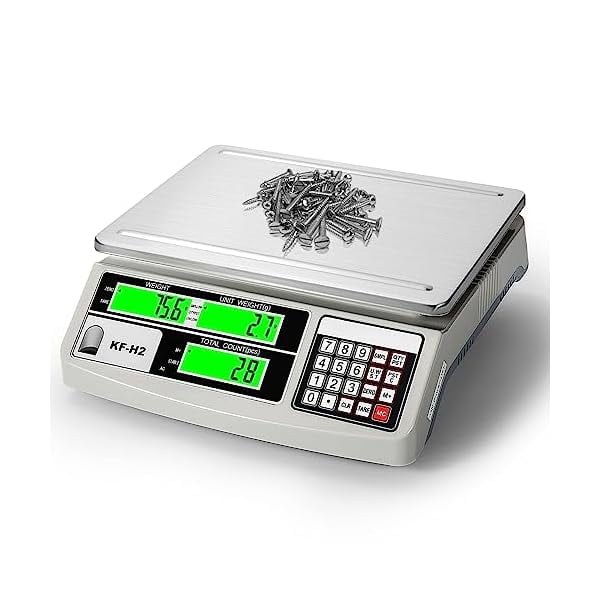 Counting Weight Scale, Industrial High Precision Scale 10kg/22lb, 0.1g ...