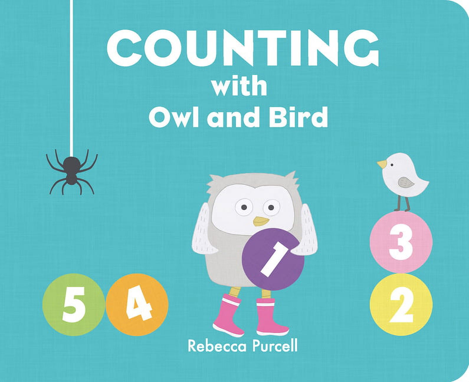 Counting with Owl and Bird Rebecca Purcell (Board Book) - Walmart.com