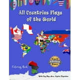 All Countries Flags of the World Coloring Book: Part Two Africa ...