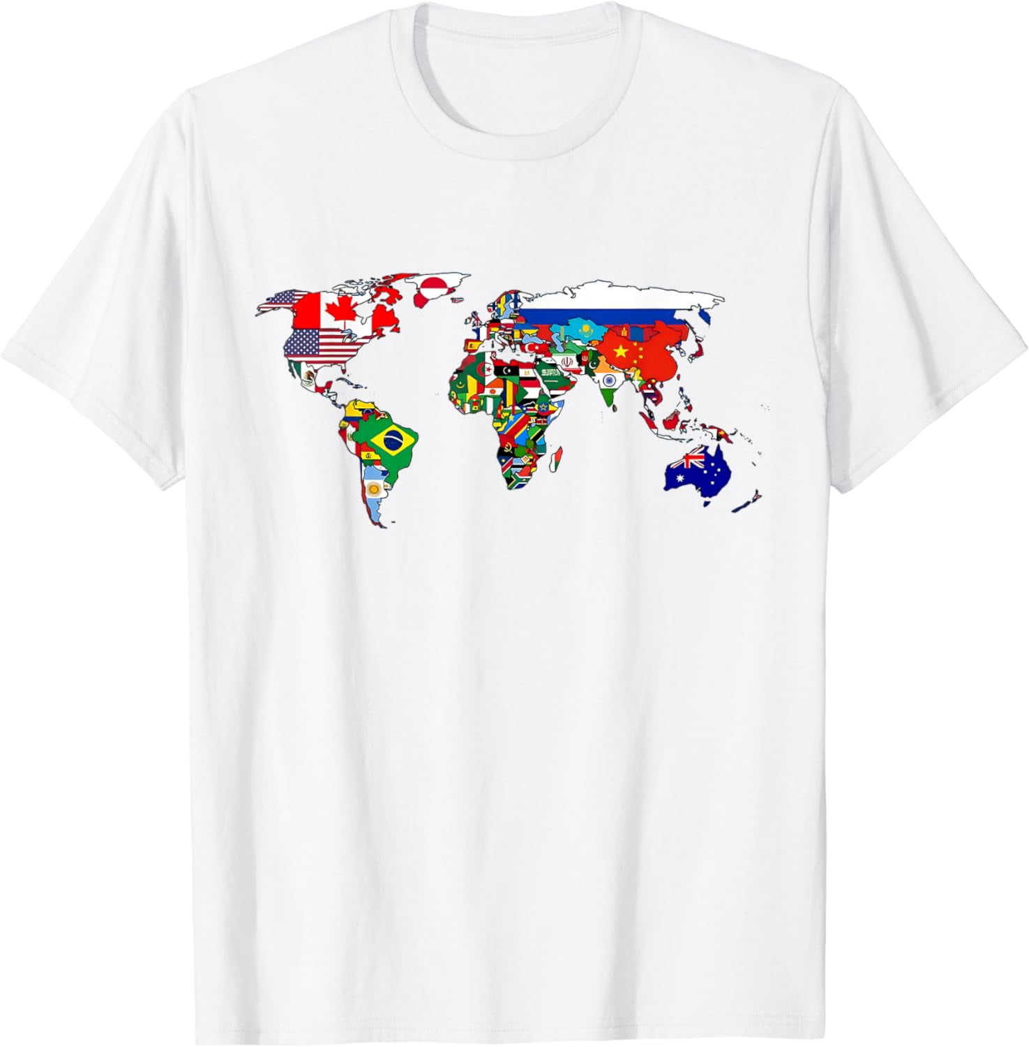 Countries flags girls, World maps kids, world maps boys. T-Shirt ...