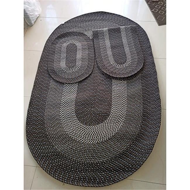 Country 3Pc Collection 100% Polypropylene 3 Piece Set (50' x 80' | 20 ...