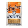 Archer Beef & Cheese Mini Jerky Sticks, 4g Protein, Zero Sugar, 0.5 oz ...