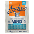 Country Archer Mini Beef Sticks 28ct Grass-Fed Original - Walmart.com