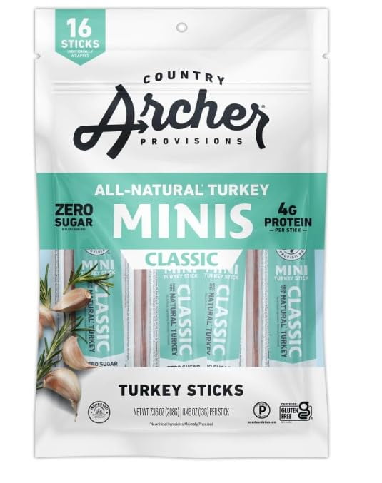 Country Archer Turkey Sticks Rosemary 7.36 oz (Pack Of 6) - Walmart.com