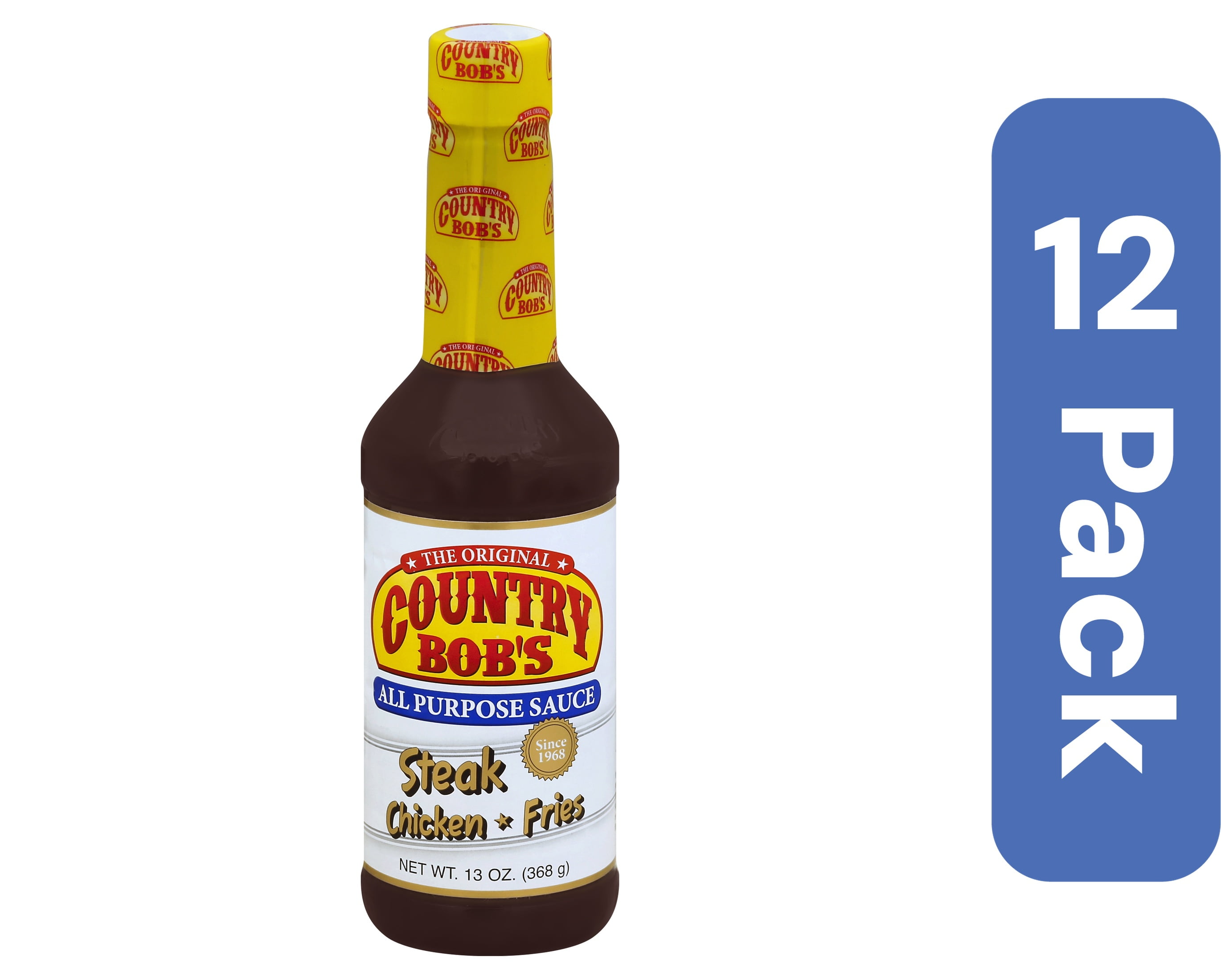 Country Bob's All Purpose Sauce 12 oz (Pack Of 12) - Walmart.com