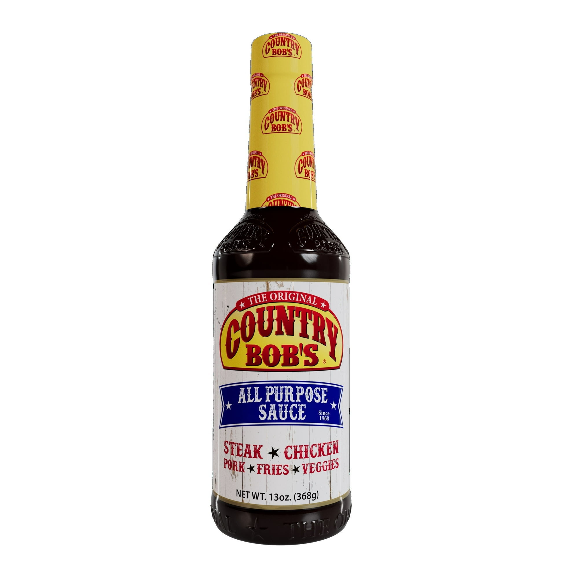 Country Bob’s All Purpose Sauce, The Original, 13 oz Bottle, Pack of 2 ...