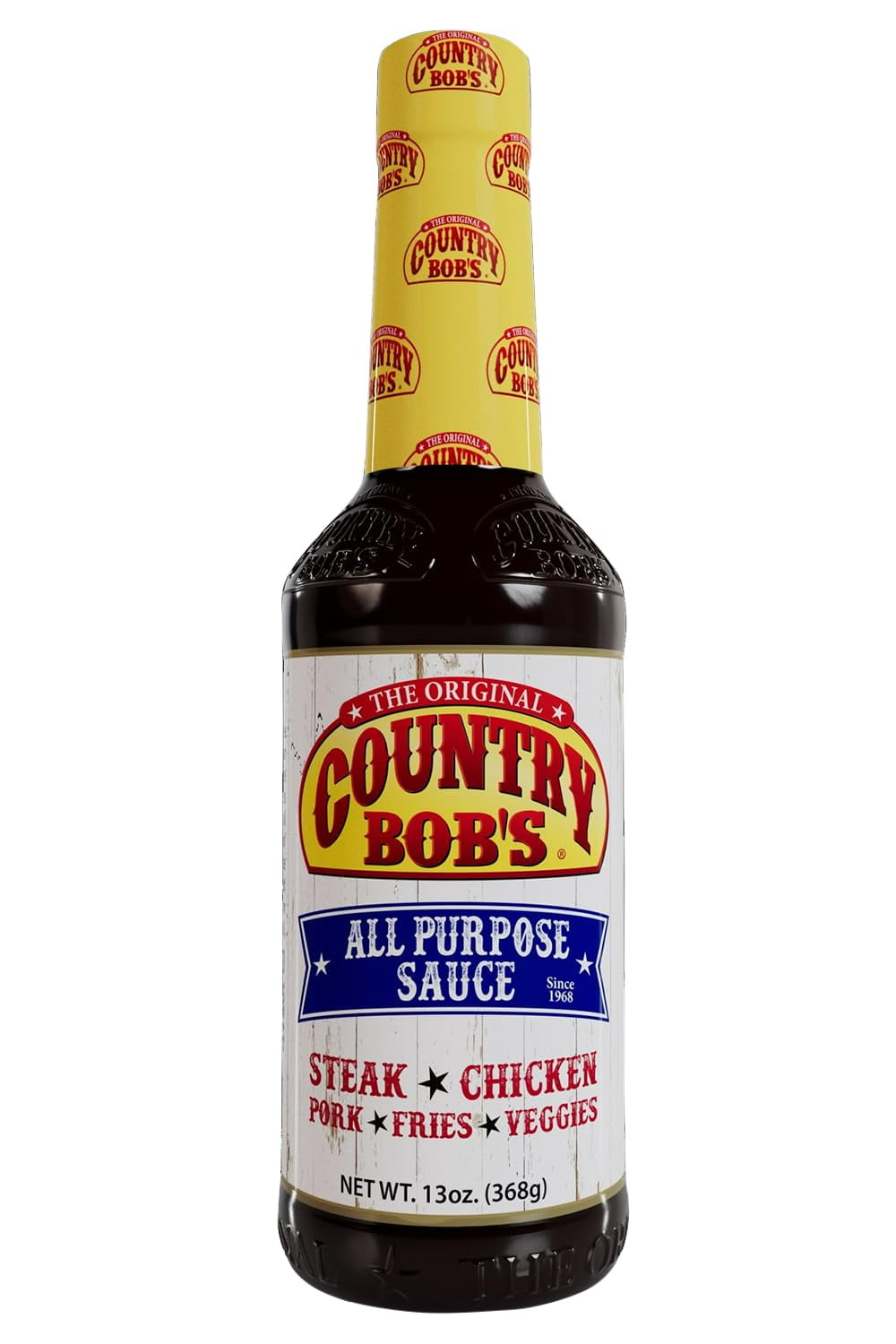 Country Bob's The FEV6 Original All Purpose Sauce - Tangy Sweet Savory Flavor, Grilling ...