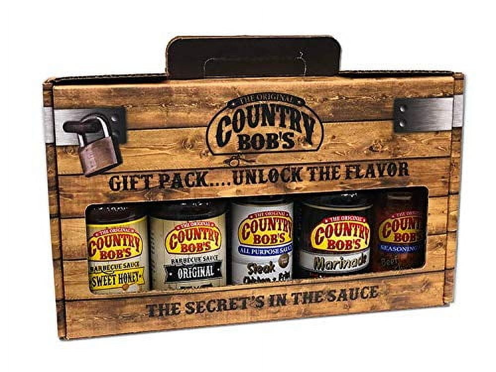 Country Bob's Seasoning & OKA4 Rub Variety Pack - Includes All Purpose ...