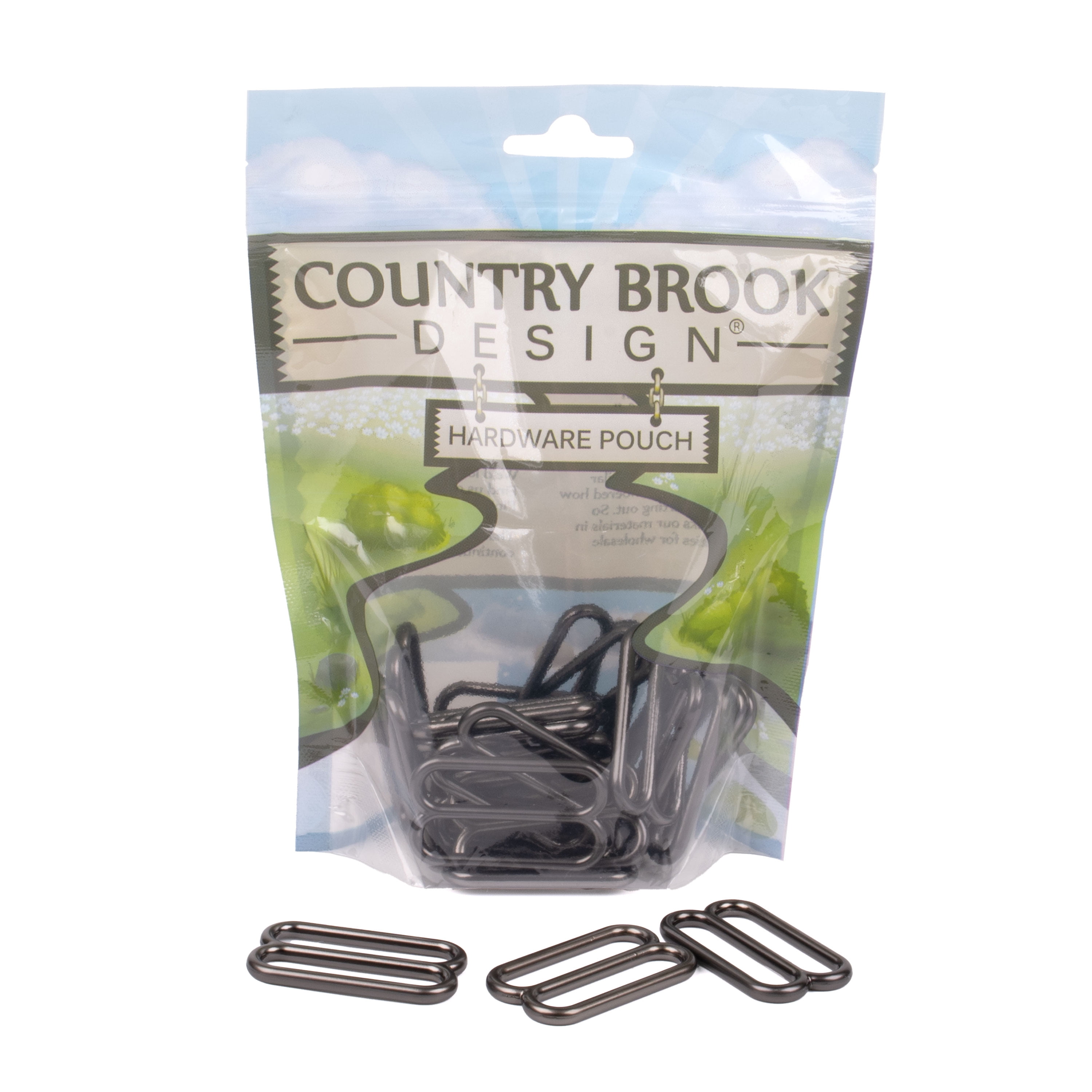 Country Brook Design® 1 1/2 Inch Gunmetal Metal Round Wide-Mouth ...