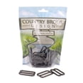 Country Brook Design® 1 1/2 Inch Gunmetal Metal Round Wide-Mouth ...