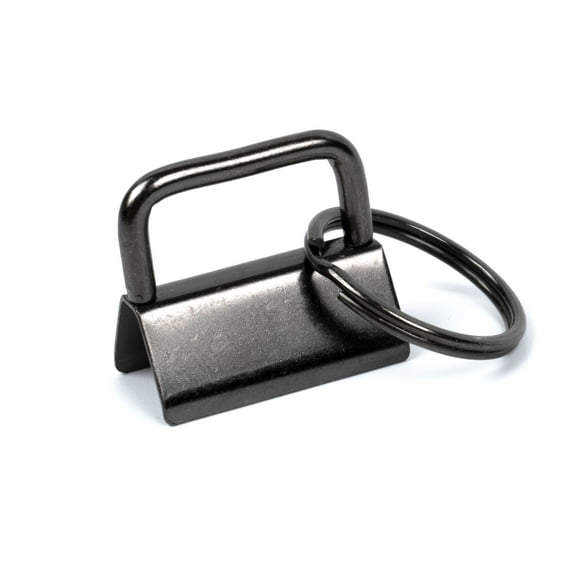 Country Brook Design® 1 Inch Gunmetal Key Chain Fob Wristlet Hardware ...