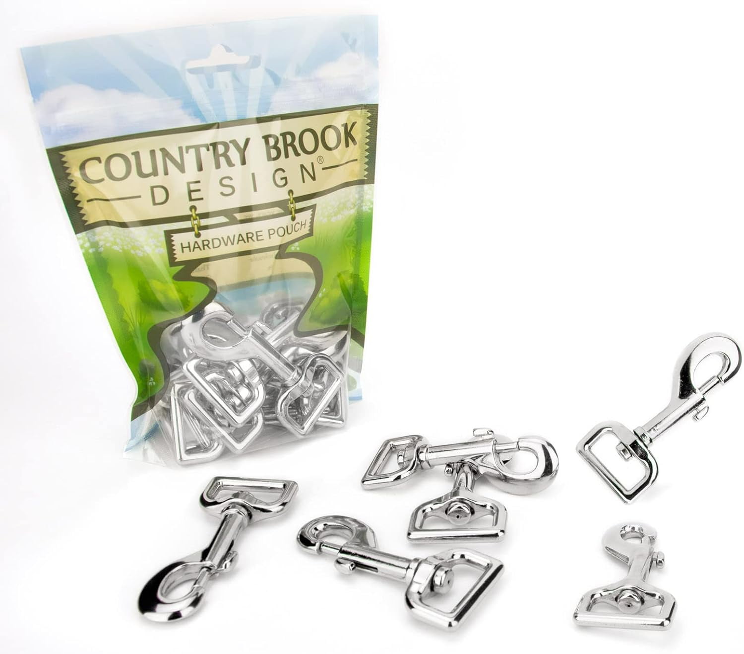 Country Brook Design - 1 Inch Swivel Snap Hooks (Pack of 10) - Walmart.com
