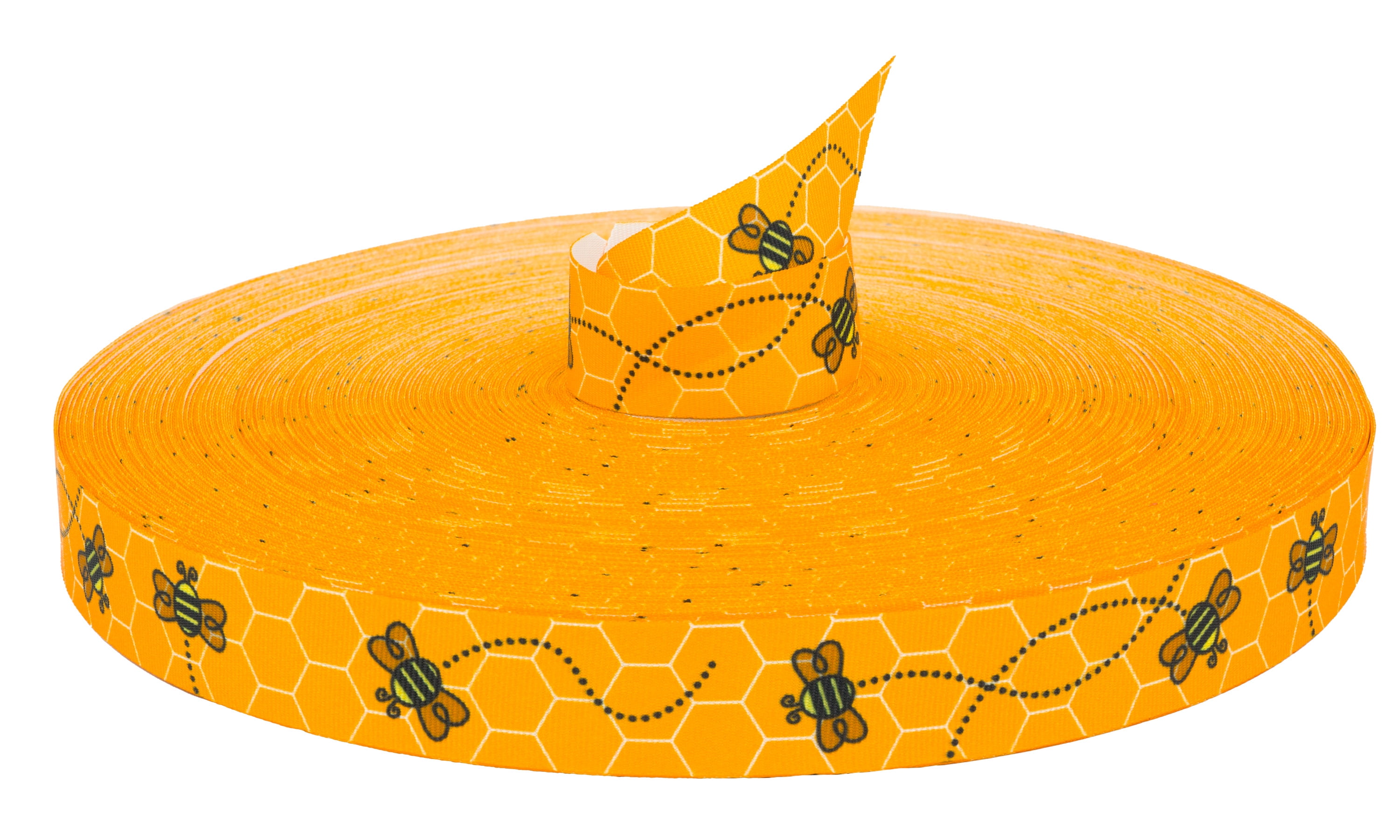 Country Brook Design® 5/8 inch Busy Bee Grosgrain Ribbon, 10 Yards ...