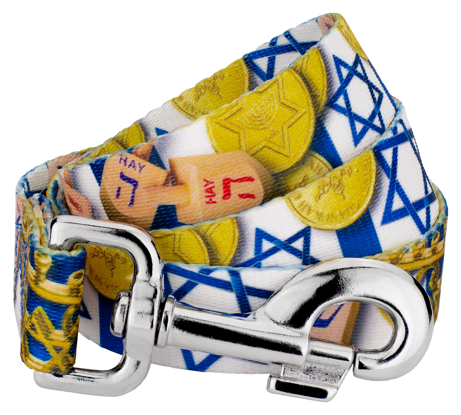 Country Brook Design® 5/8 inch Happy Hanukkah Dog Leash Limited Edition ...