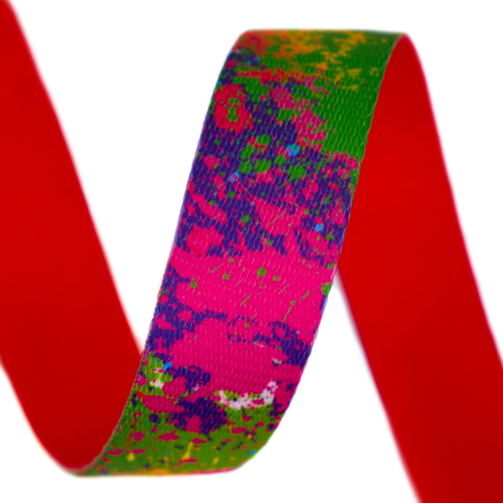 Country Brook Design® 5/8 inch Paint Splatter Recycled Polyester ...