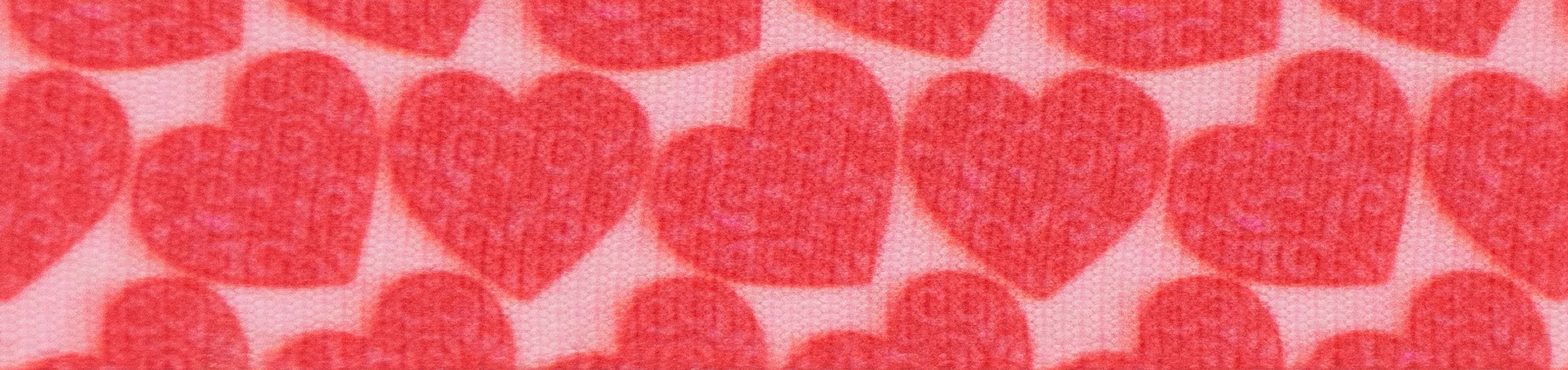 Country Brook Design® 5/8 inch Scrolling Hearts Grosgrain Ribbon ...