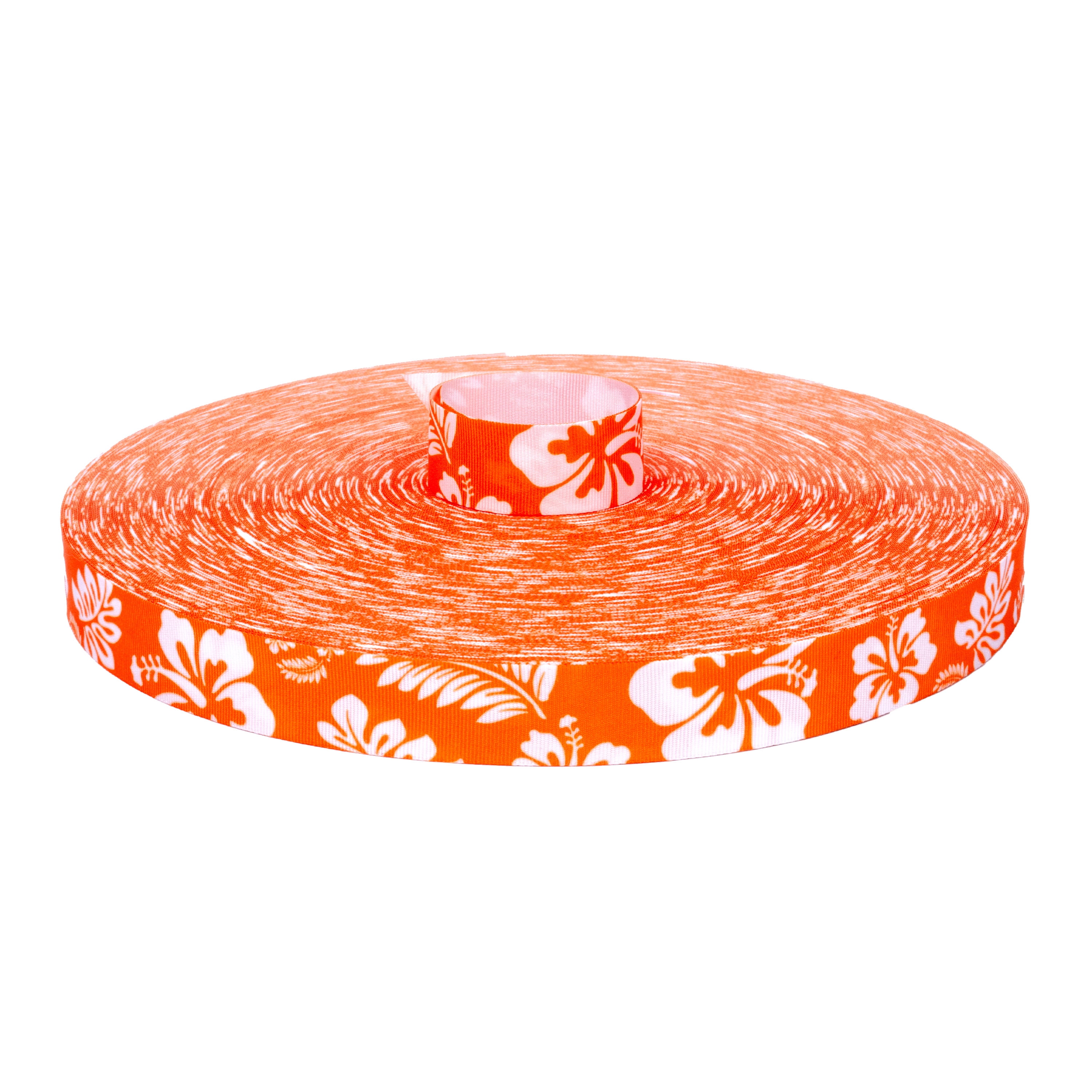 Country Brook Design® 7/8 Inch Orange Hawaiian Grosgrain Ribbon, 10 ...