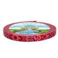 Country Brook Design - Red Bandana Polyester Webbing (5/8 Inch, 20 ...