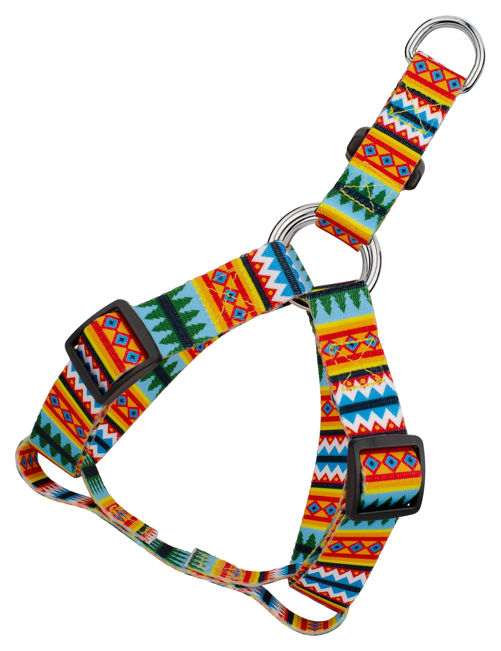 Country Brook Petz® 1/2 inch Summer Pines Step-In Dog Harness, Extra ...