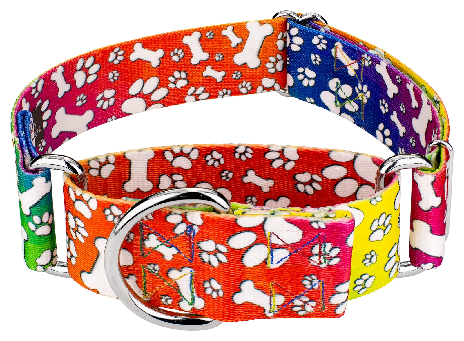Country Brook Petz® HossFit Wide Martingale Dog Collar (Trippy Doggo ...