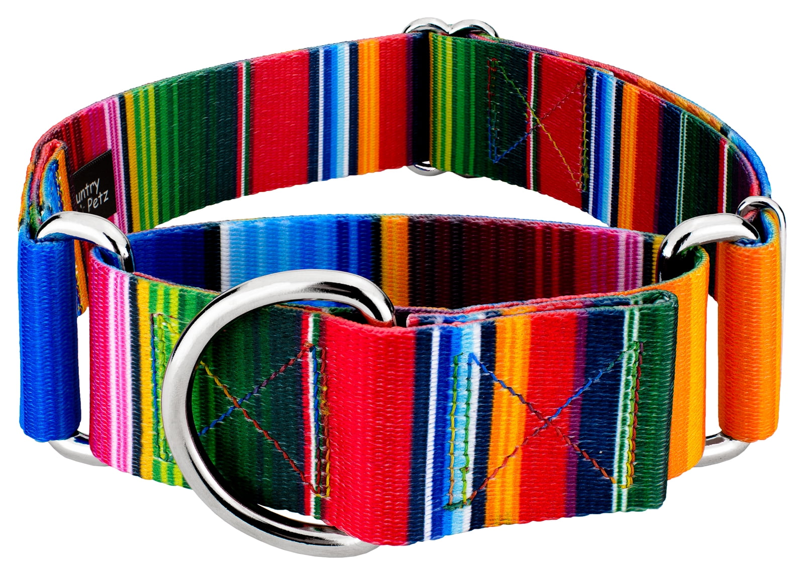 Country Brook Petz® 2 inch Serape Martingale Dog Collar, Extra Large ...