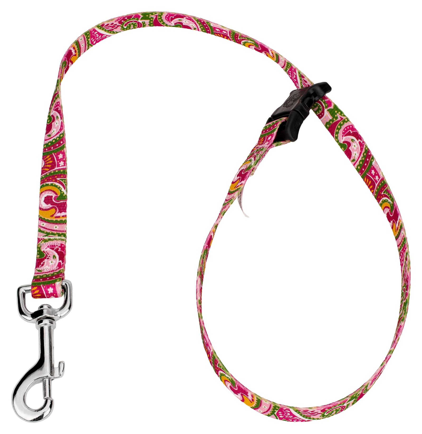 Country Brook Petz® 5/8 inch Pink Paisley Grooming Loop with Quick ...