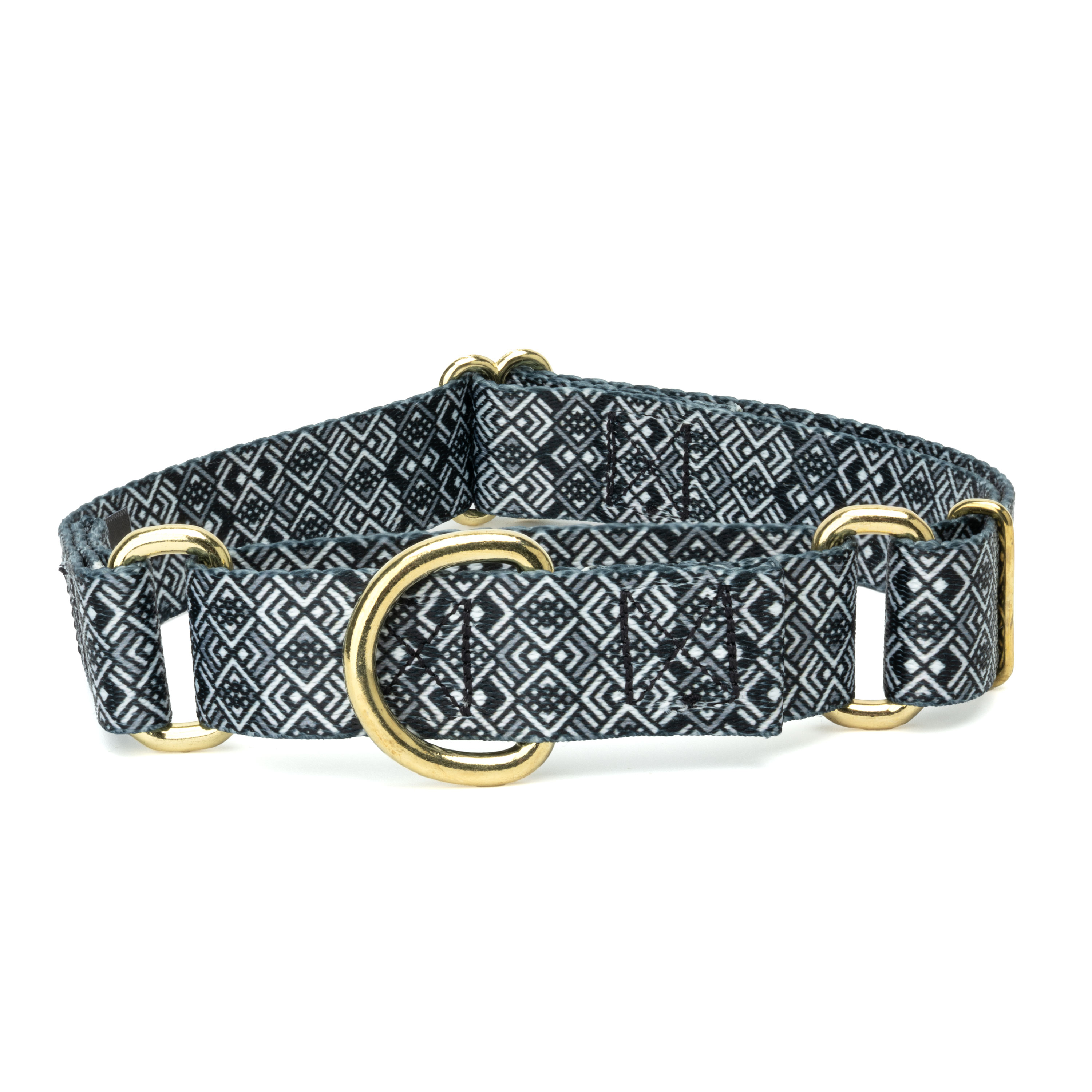 Country Brook Petz® Art Deco Chevrons Martingale Dog Collar, Extra ...