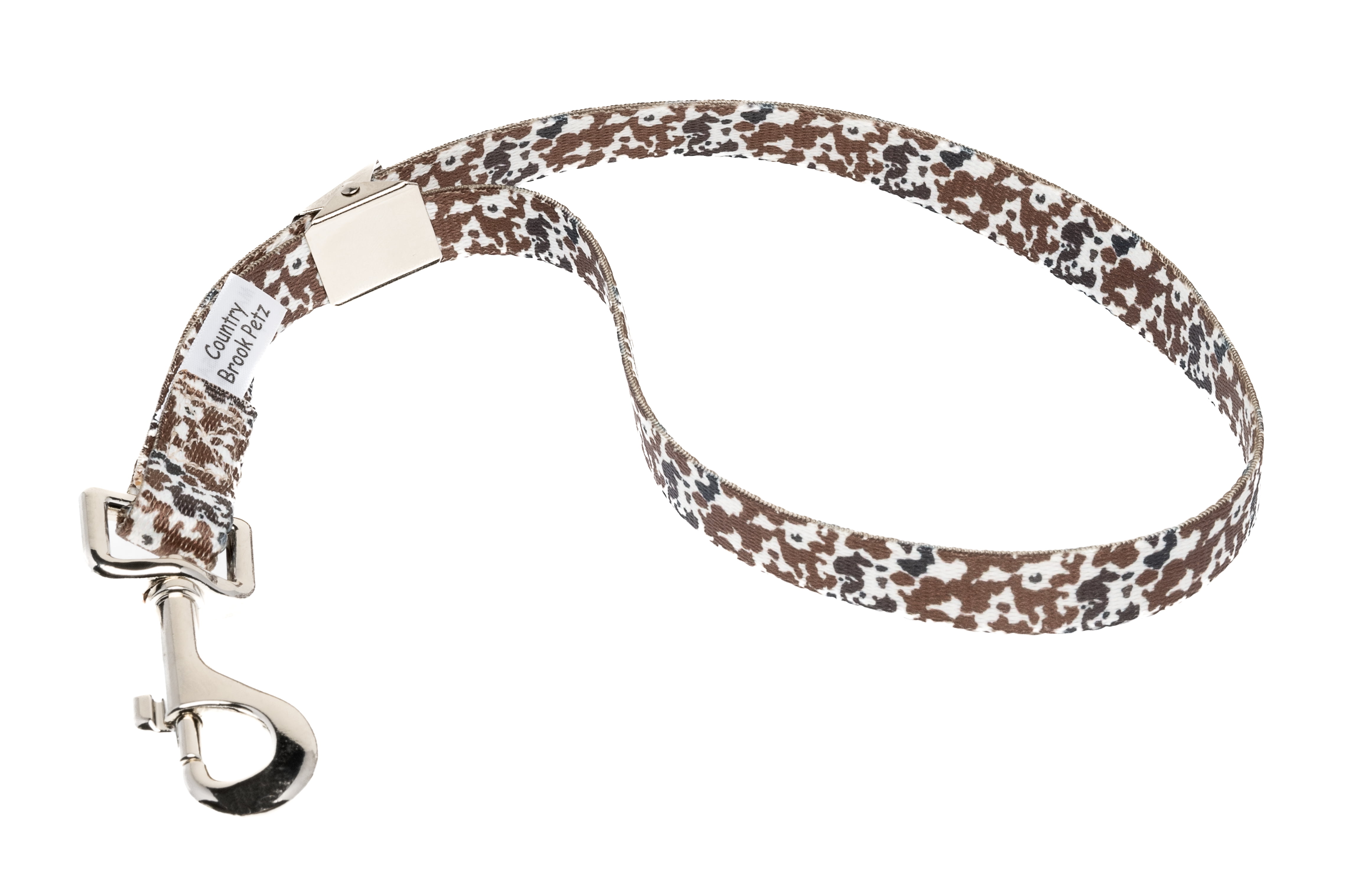 Country Brook Petz - Cow Print Spring Loaded Grooming Loop with 18 ...