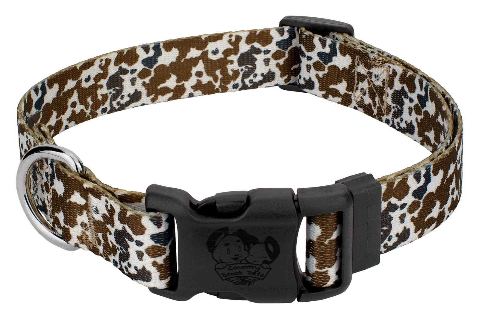 Country Brook Petz® Cow Print Everyday Dog Collar - Made in the U.S.A ...