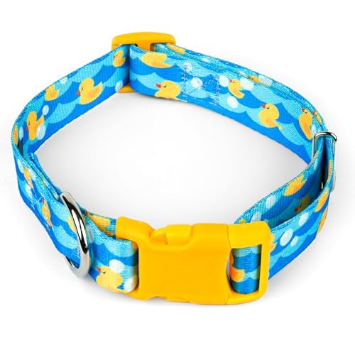 Country Brook Petz - Deluxe Just Ducky Dog Collar with Yellow Buckle ...