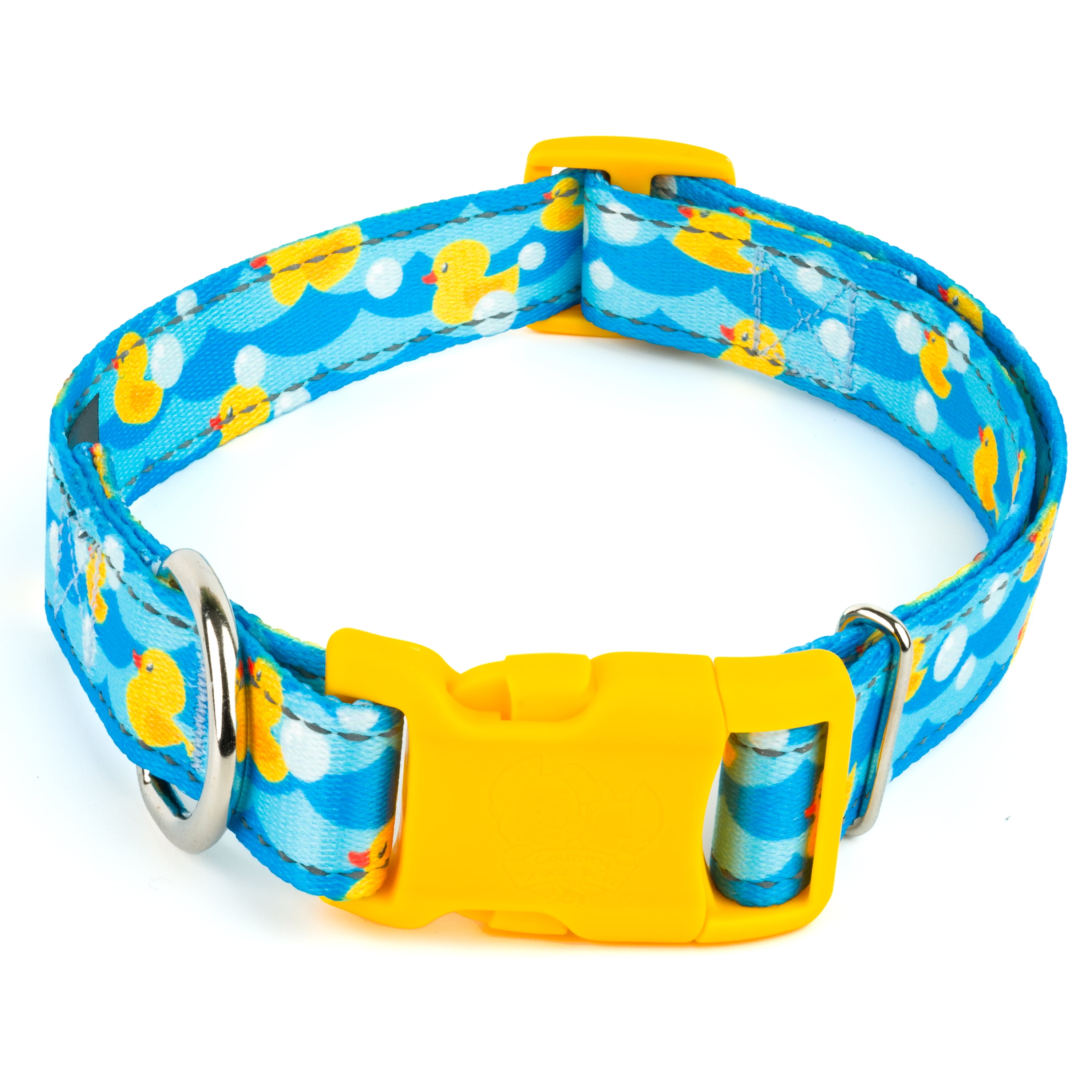 Country Brook Petz® Deluxe Just Ducky Reflective Dog Collar, Medium ...