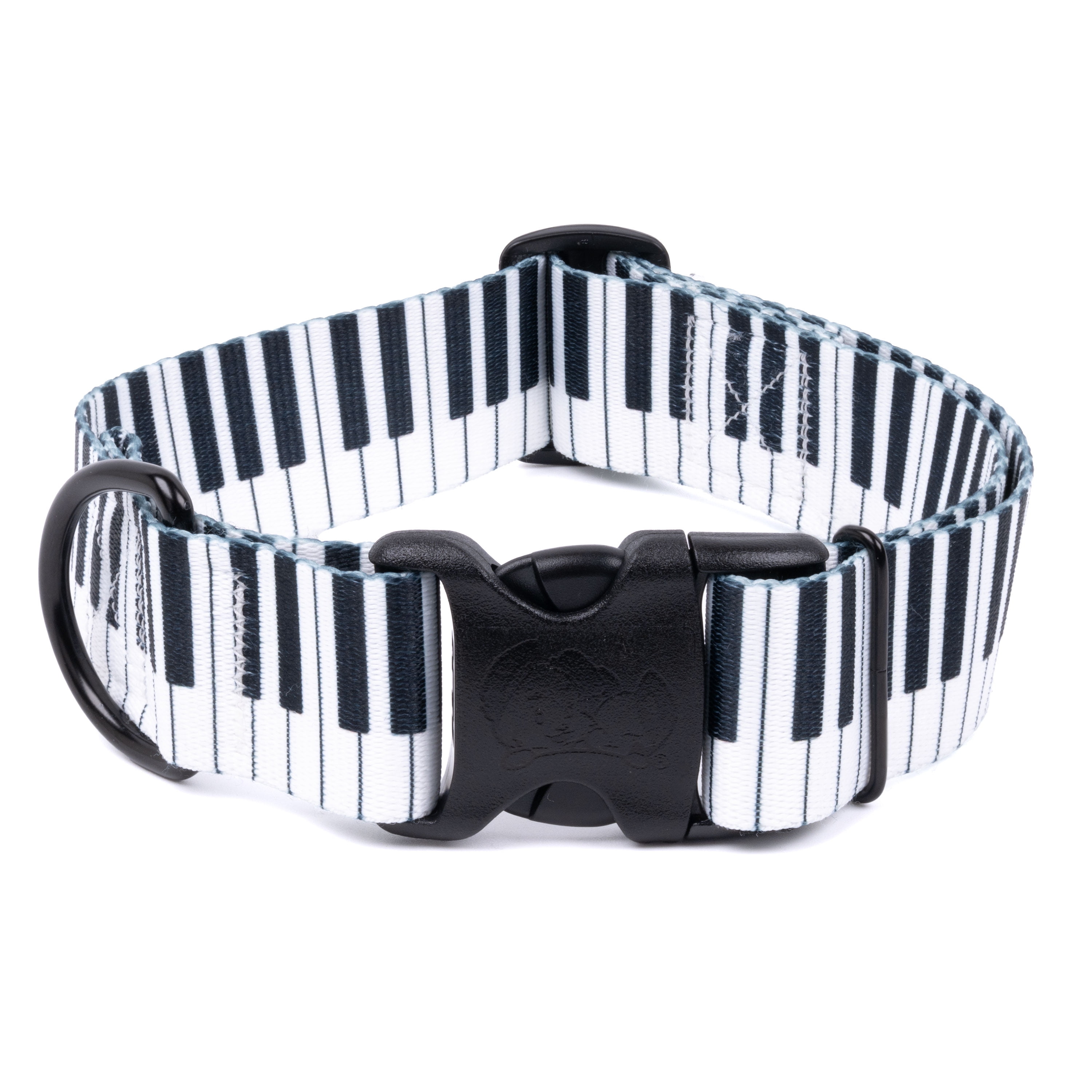 Country Brook Petz® HossFit Jr Wide Deluxe Dog Collar, Piano Keys ...