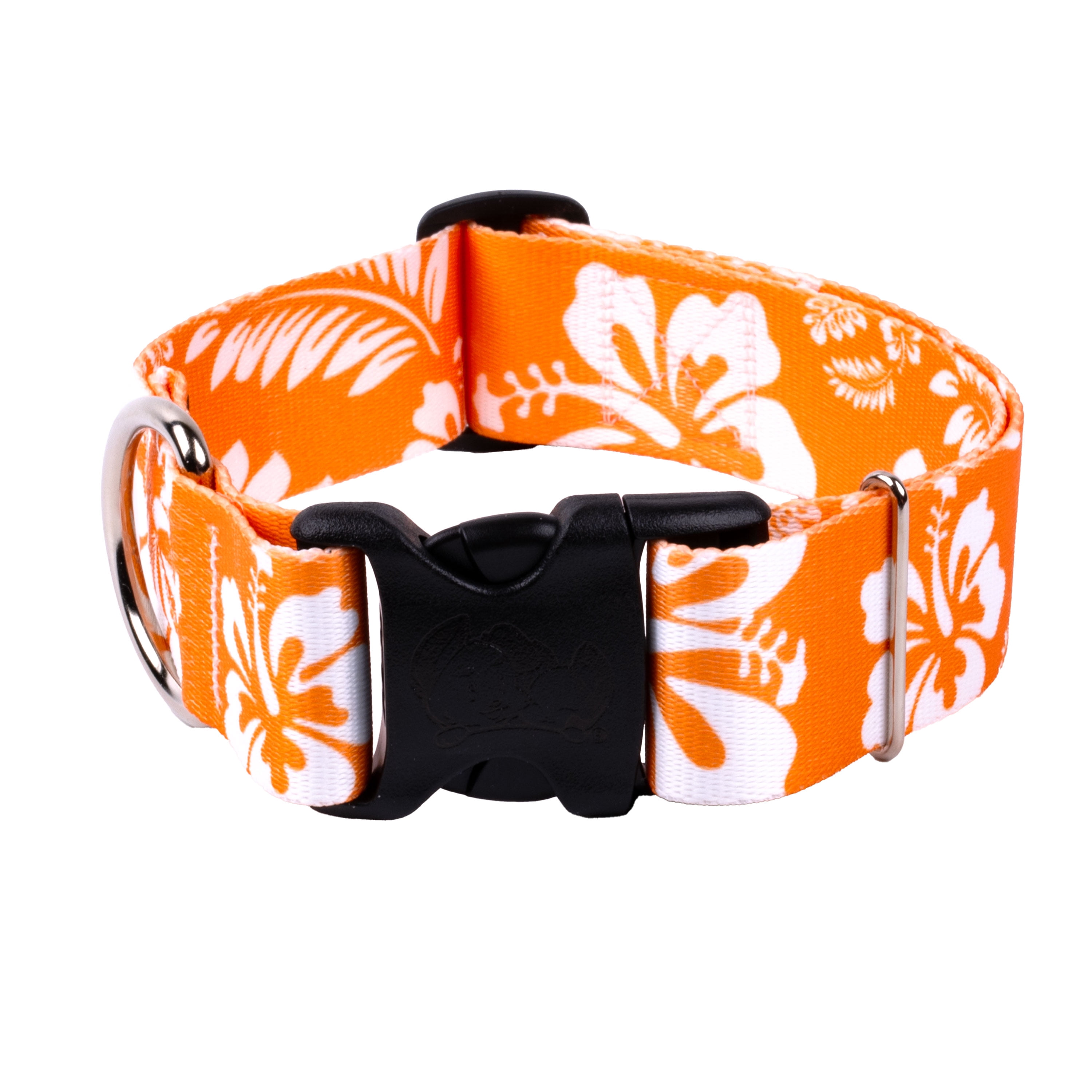 Country Brook Petz® HossFit Jr Wide Everyday Dog Collar, Orange ...