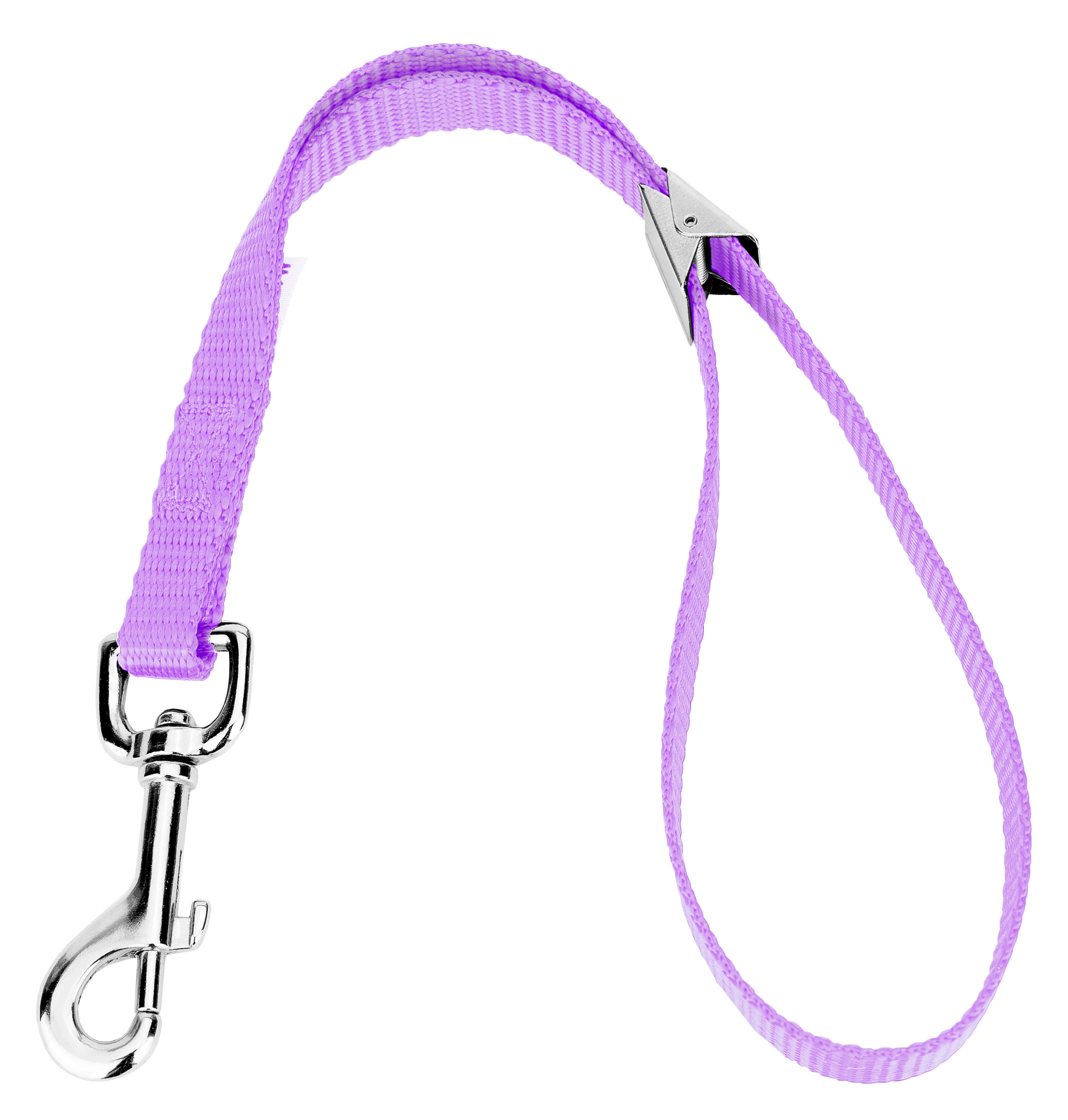 Country Brook Petz­ - Lavender Nylon Spring Loaded Grooming Loop with 9 ...
