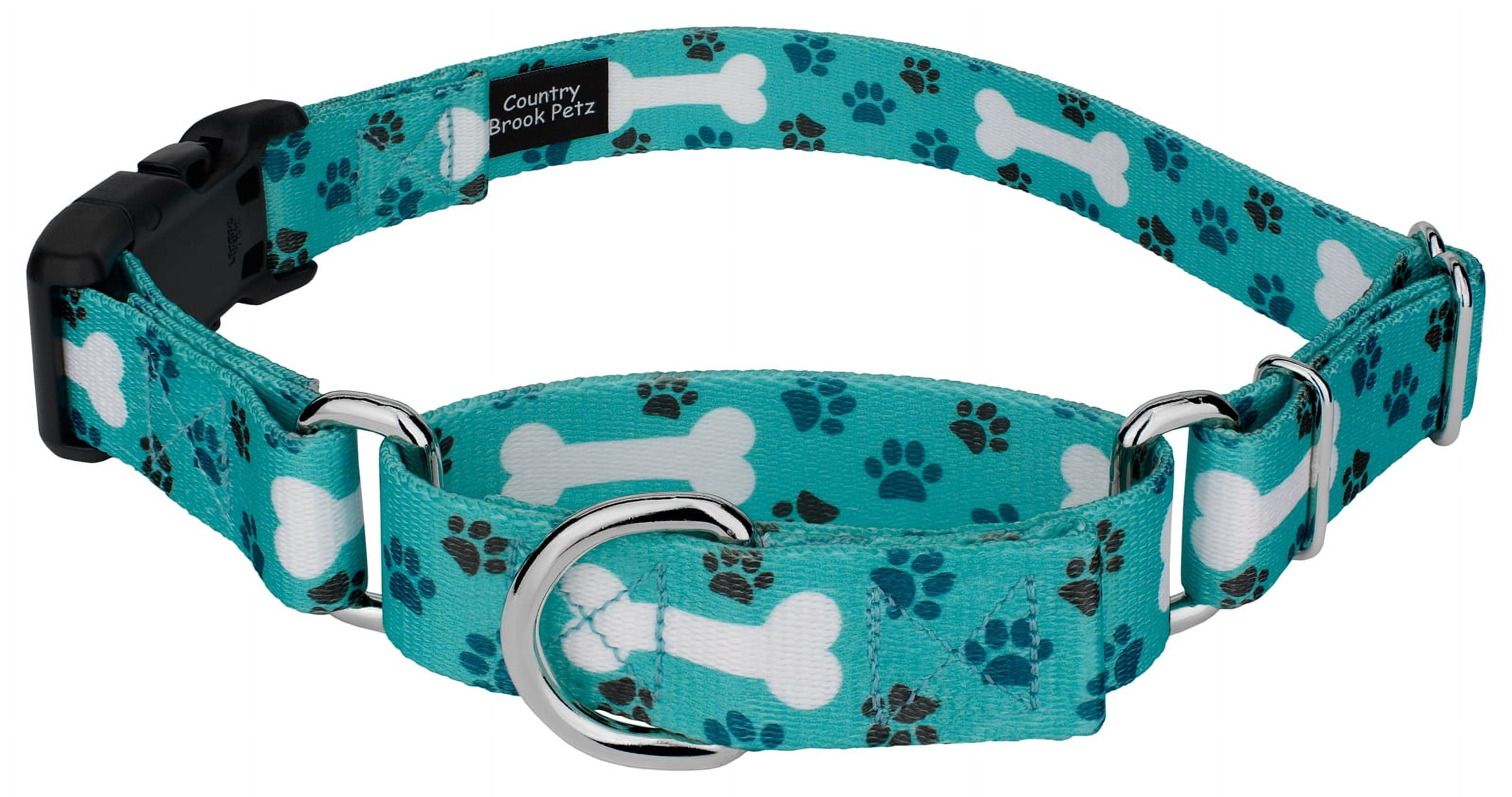 Country Brook Petz­® Oh My Dog Martingale with Deluxe Buckle, Extra ...