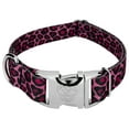 Country Brook Petz® Premium Pink Leopard Dog Collar, Medium - Walmart.com