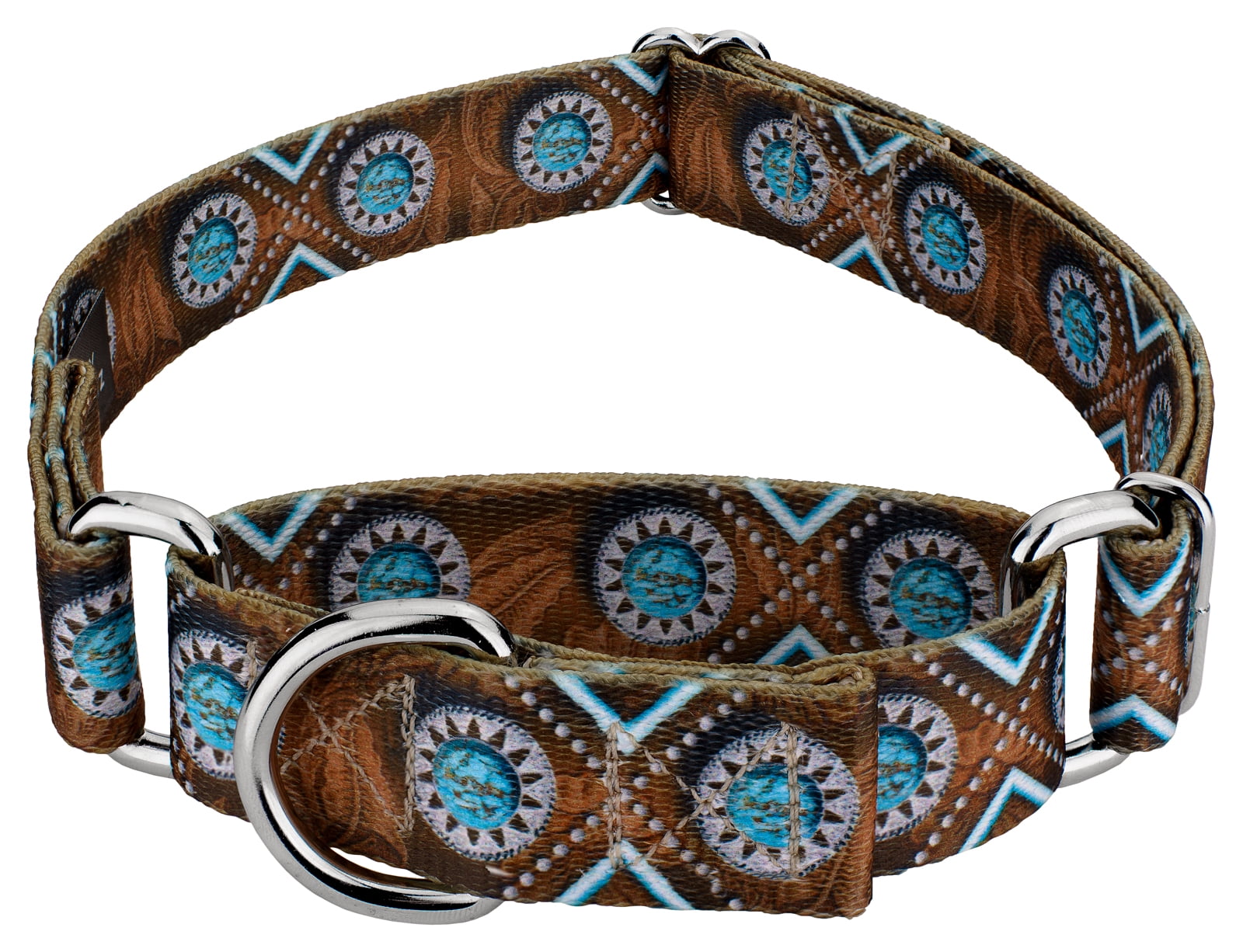 Country Brook Petz® Saddle Up Martingale Dog Collar, 2XS - Walmart.com