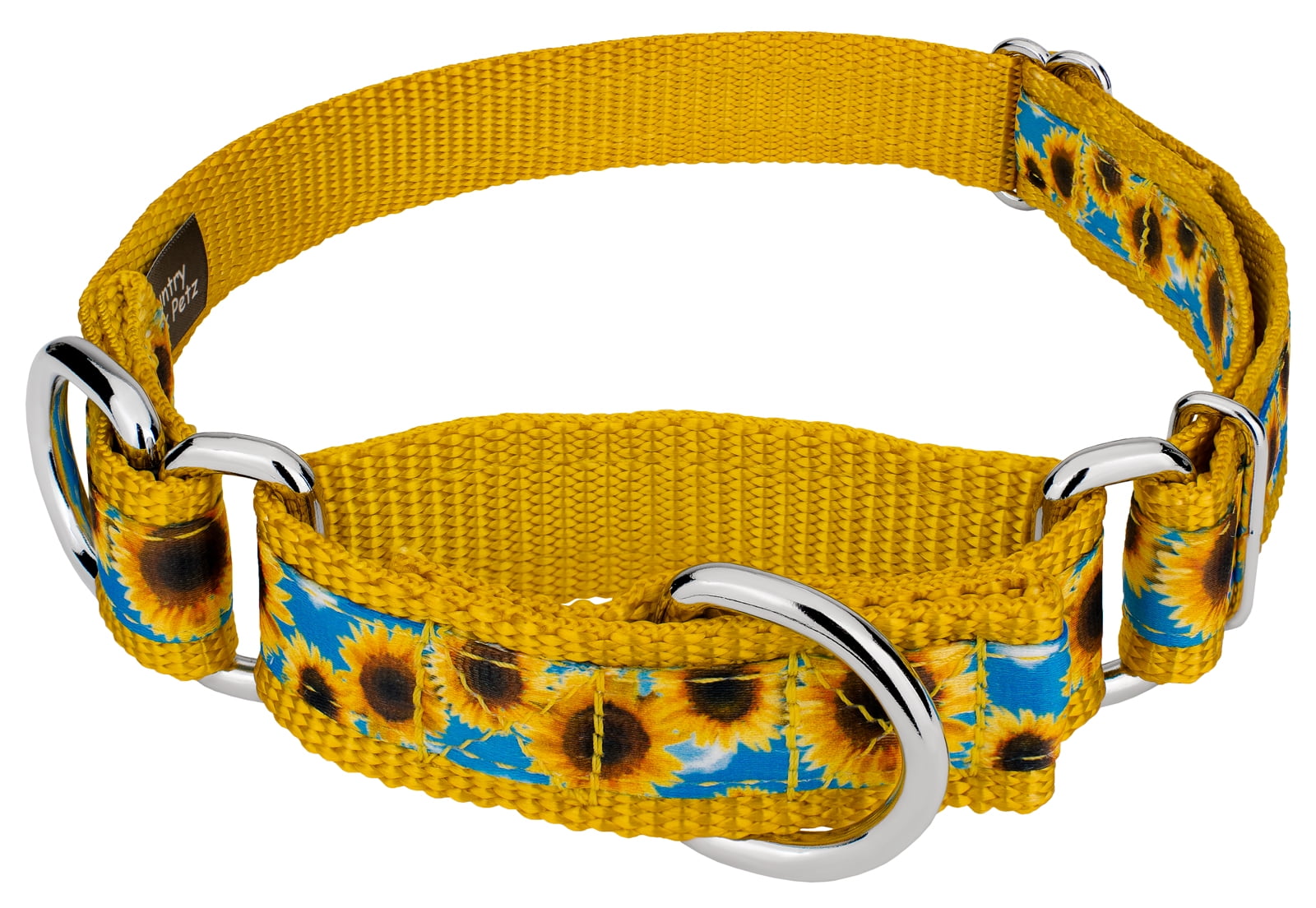 Country Brook Petz® Sunflowers Signature Martingale Dog Collar - Each ...