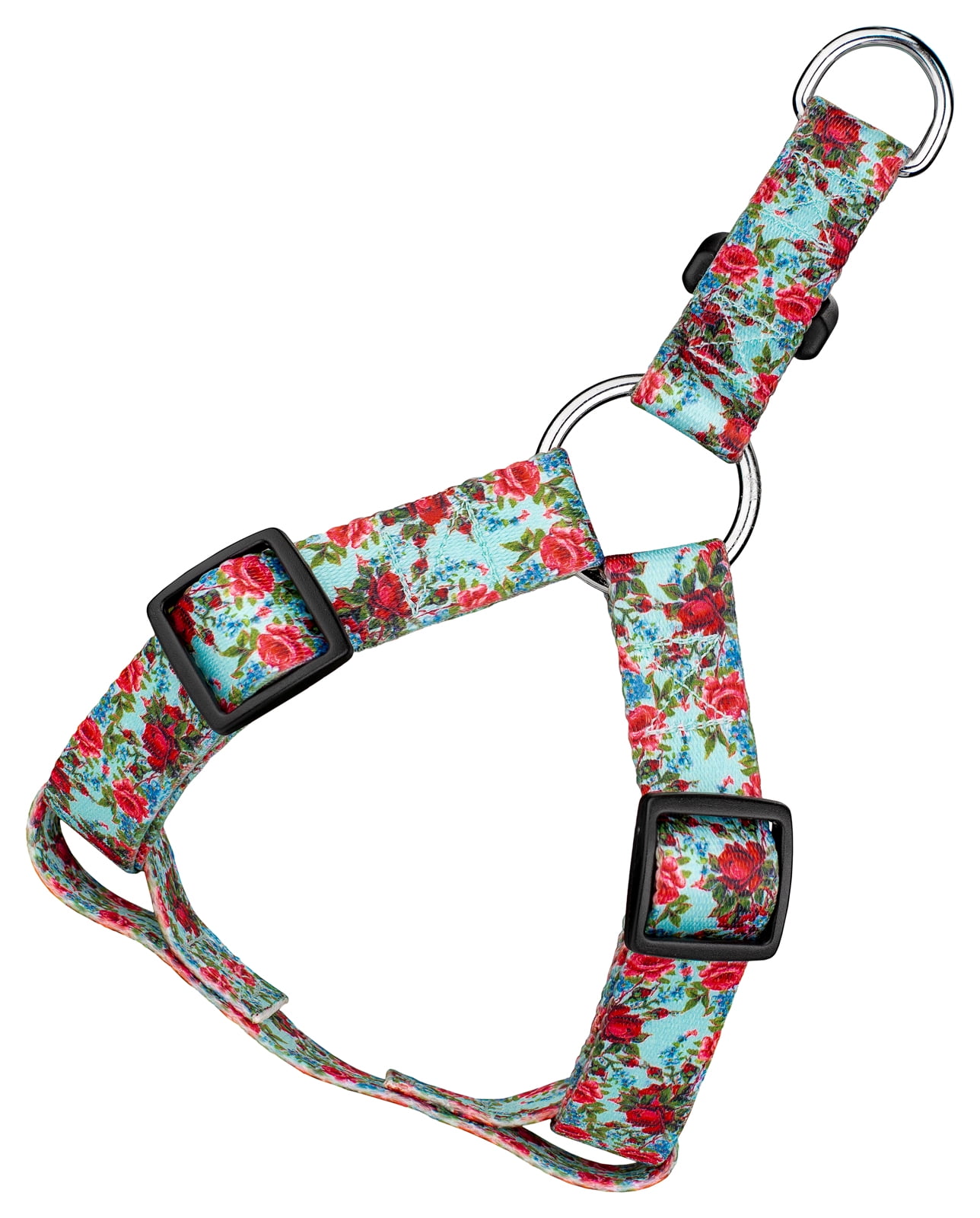 Country Brook Petz® Vintage Roses Step-In Dog Harness, Extra Small ...