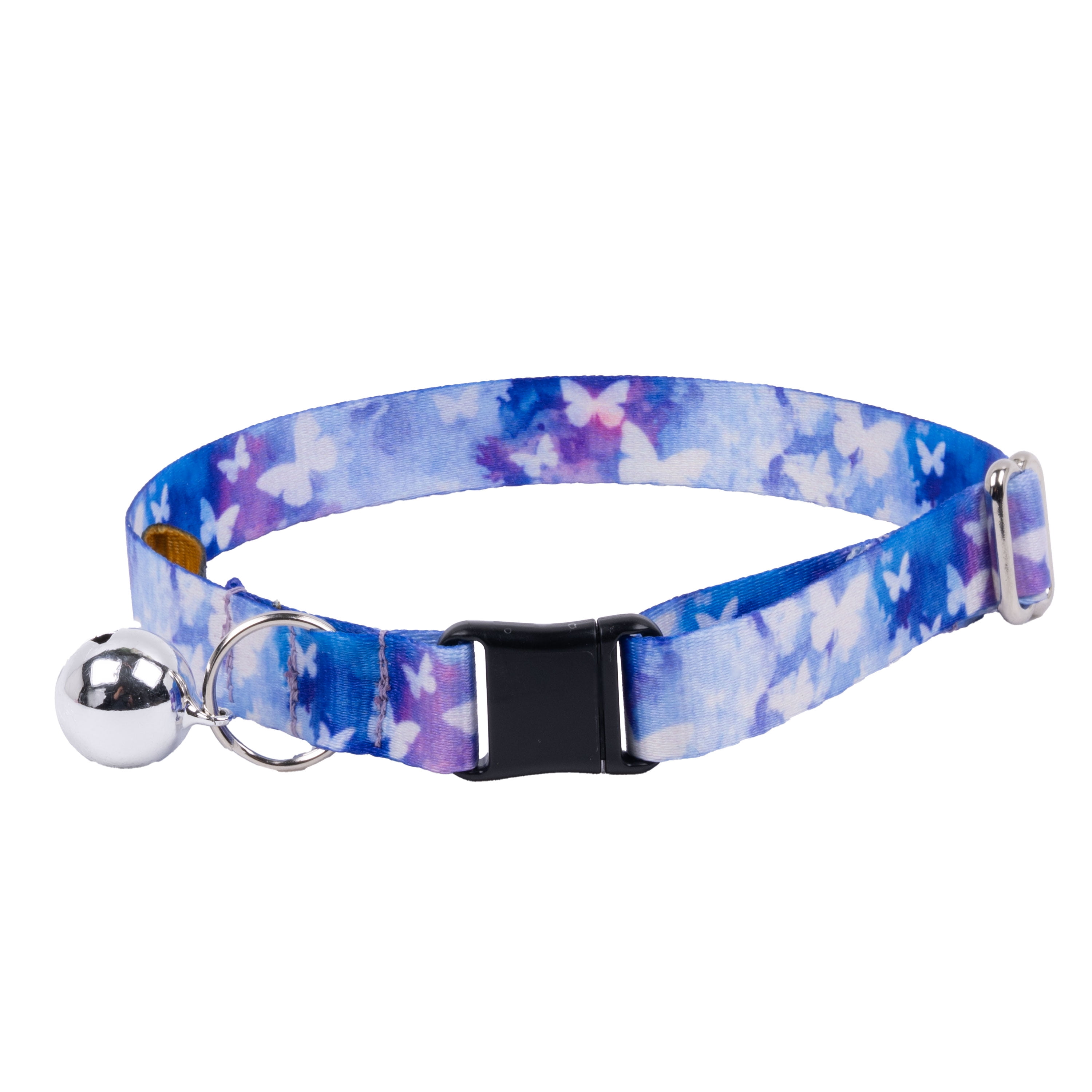 Country Brook Petz® Cute Watercolor Butterflies Cat Collar with Small ...