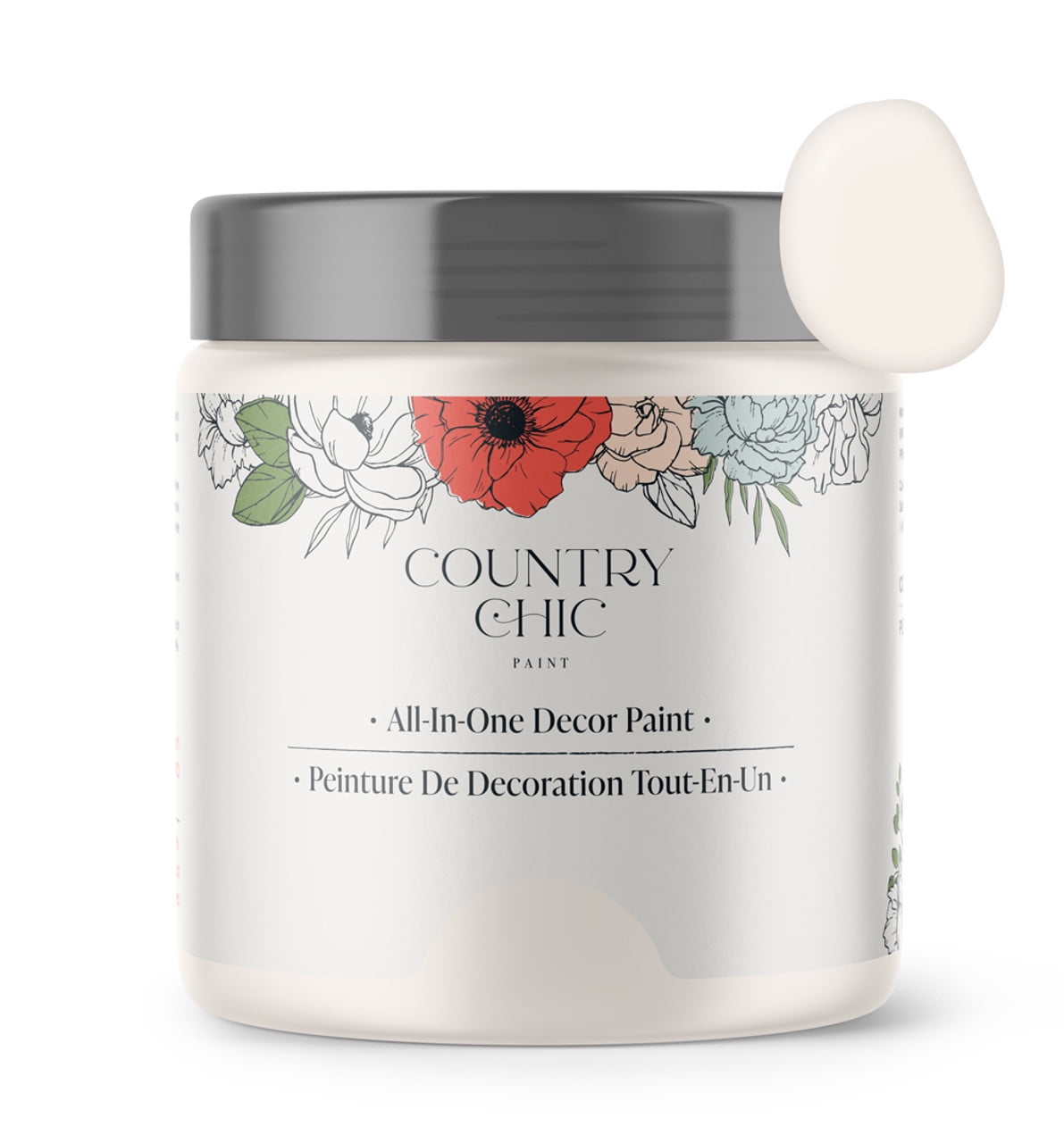 Country Chic Chalk Style Paint for Furniture, Crinoline, 16 fl oz ...
