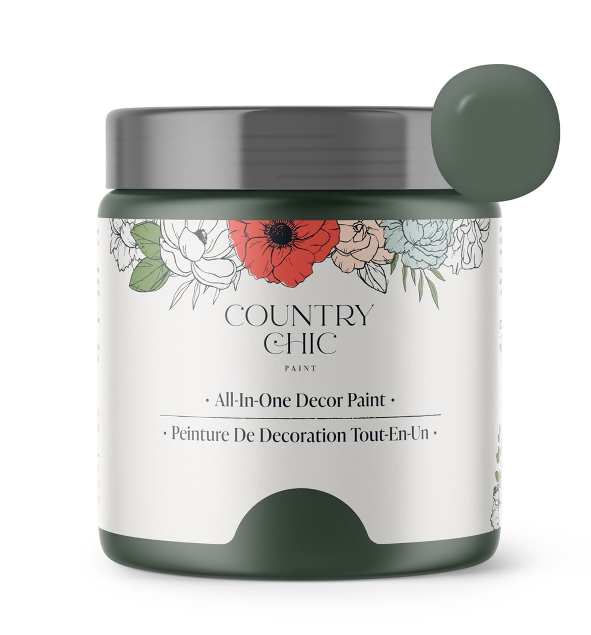 Country Chic Chalk Style Paint for Furniture, Hollow Hill, 16 fl oz ...