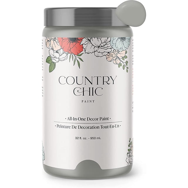 Country Chic Paint 32 fl oz Pebble Beach Chalk Style Paint - Walmart.com